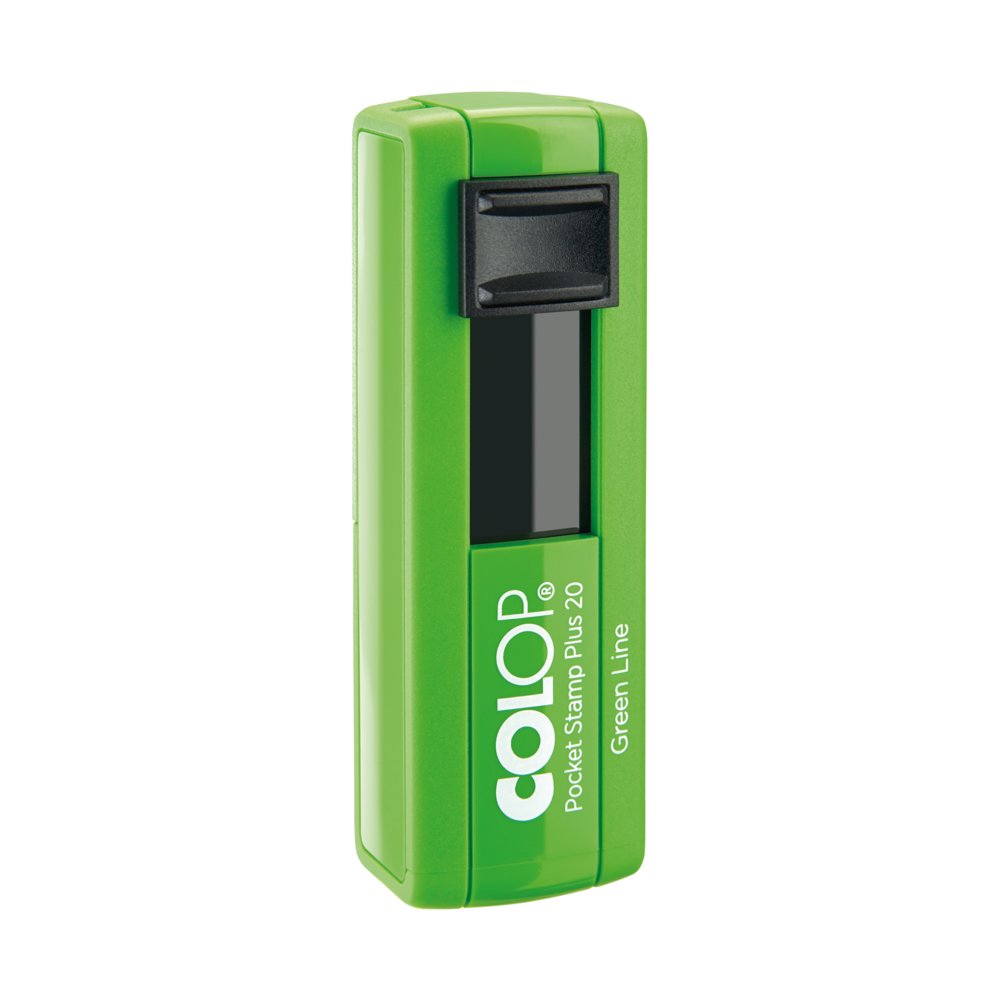 Colop Pocket Stamp Plus 20 Green Line, 3.8 x 1.4 cm hos Onlineprinters