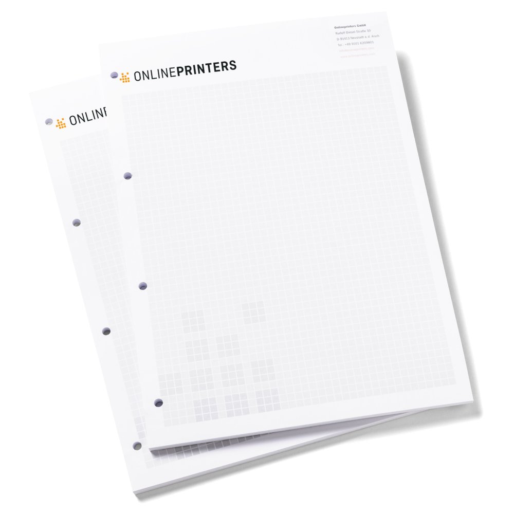 Skrivblock, A4, A4 hos Onlineprinters