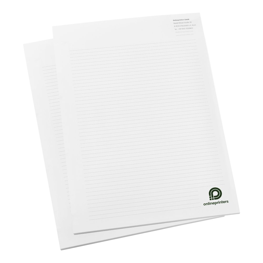 Trycka skrivblock A4 - GRATIS leverans | Onlineprinters